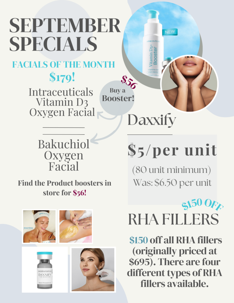 September Specials at Abbracci Medical Spa - Abbracci Med Spa
